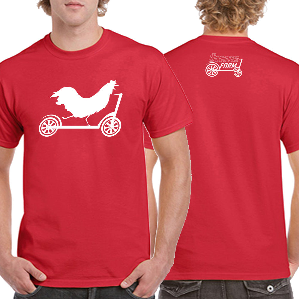 Scooter Farm Rooster Shirt Red – The Scooter Farm